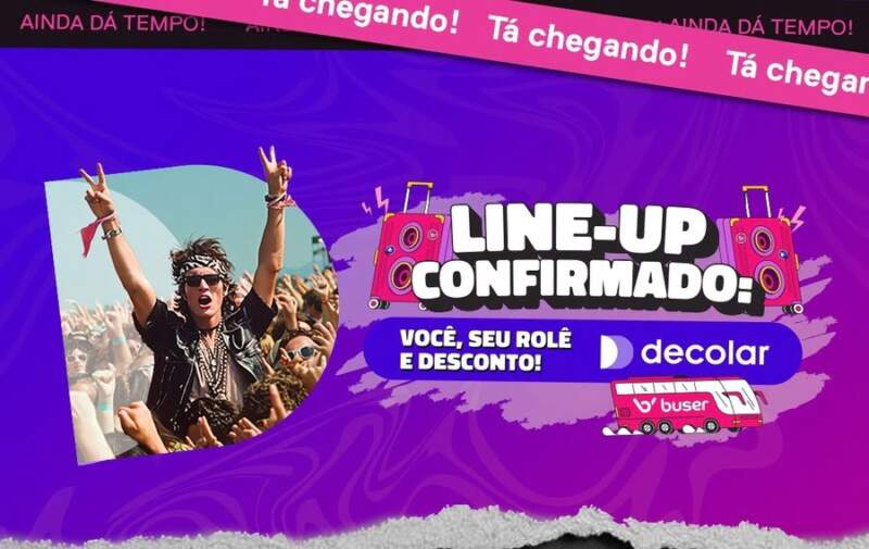 Decolar e Buser incentivam viagens para grande festival - COLUNA DE TURISMO
